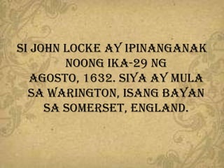 John locke | PPTX