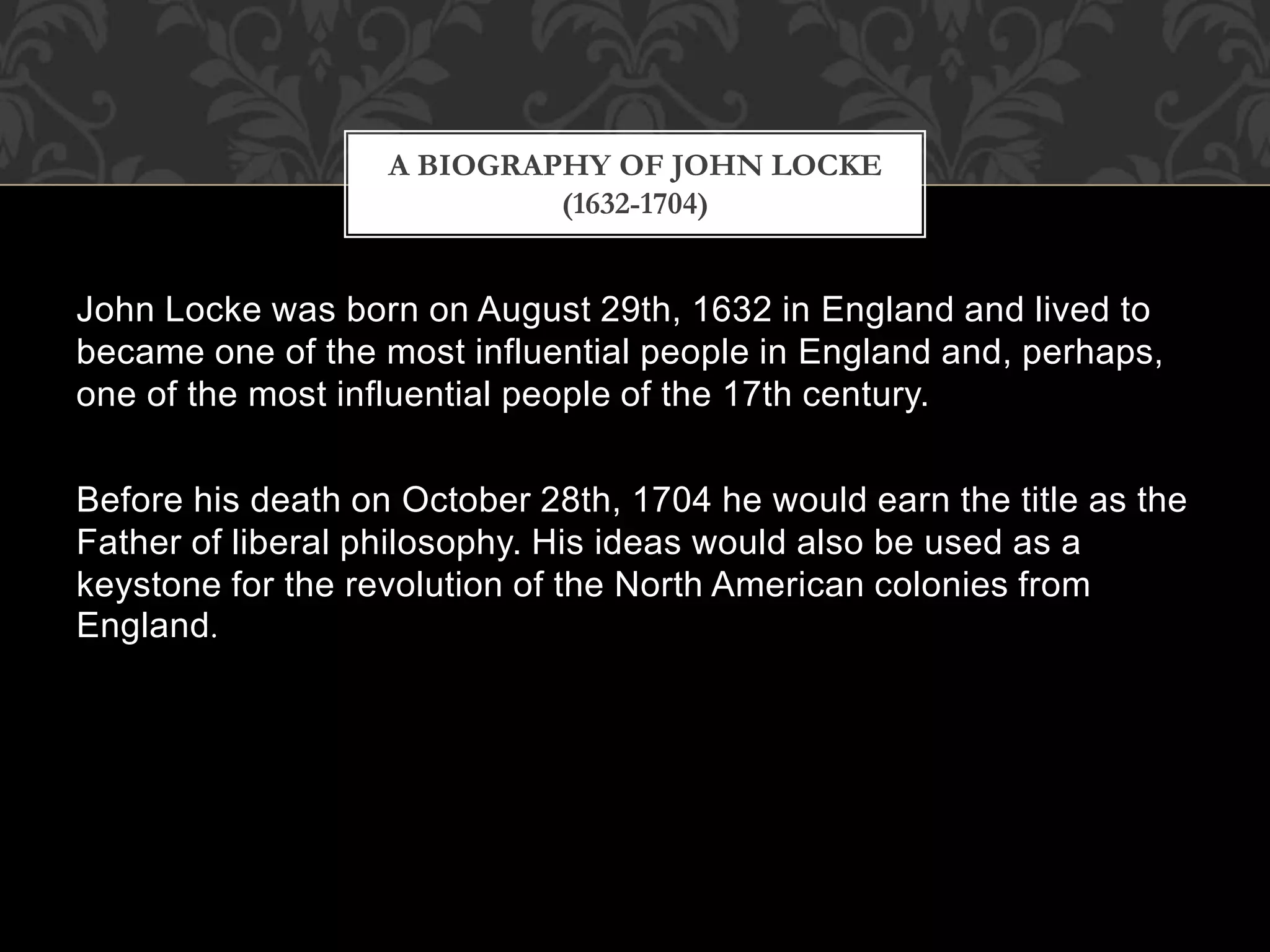John locke | PPTX