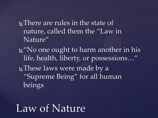 John locke and government | PPTX