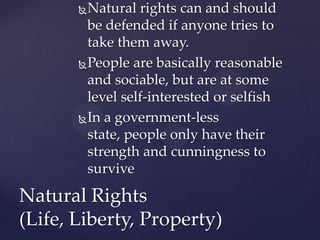 John locke and government | PPTX