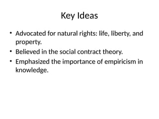 John_Locke_Biography HS_Presentation.pptx. | PPTX