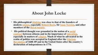 John locke philosophy of property | PDF