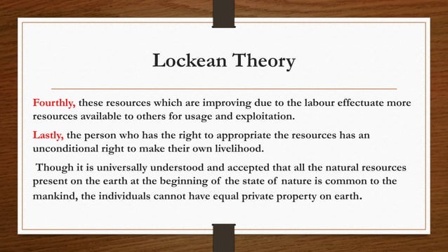 John locke philosophy of property | PDF | Land and Farms | Real Estate