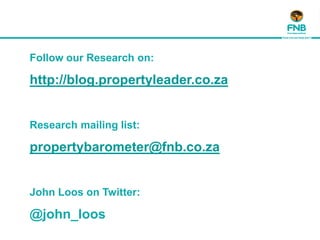 John Loos on the Property Outlook | PPT