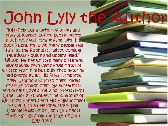 John Lyly - Alchetron, The Free Social Encyclopedia