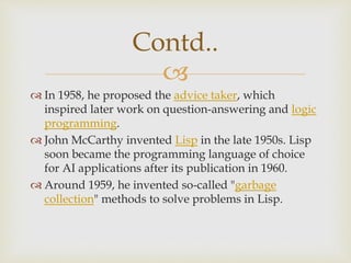 John mcCarthy | PPTX