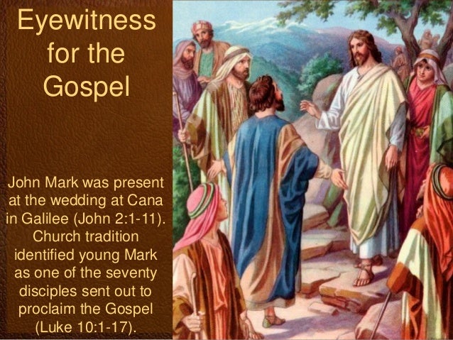 John Mark - the Evangelist