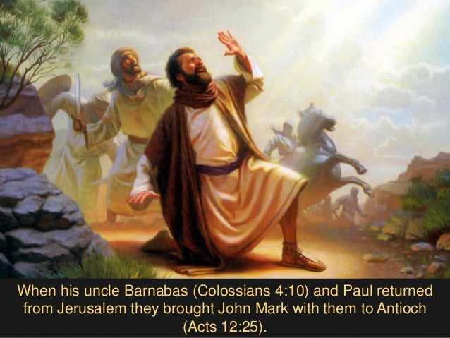 John Mark - the Evangelist