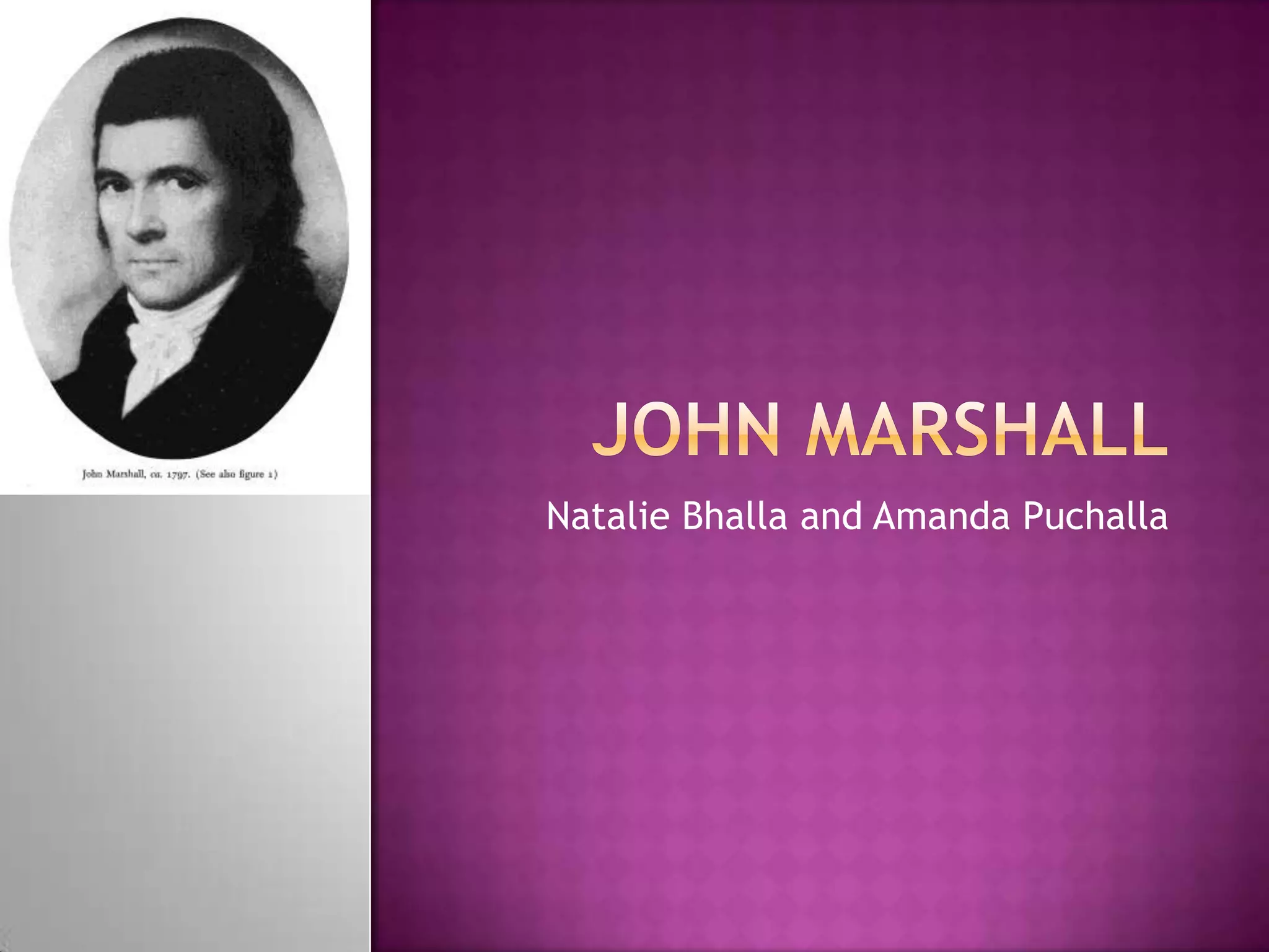 John marshall | PPT