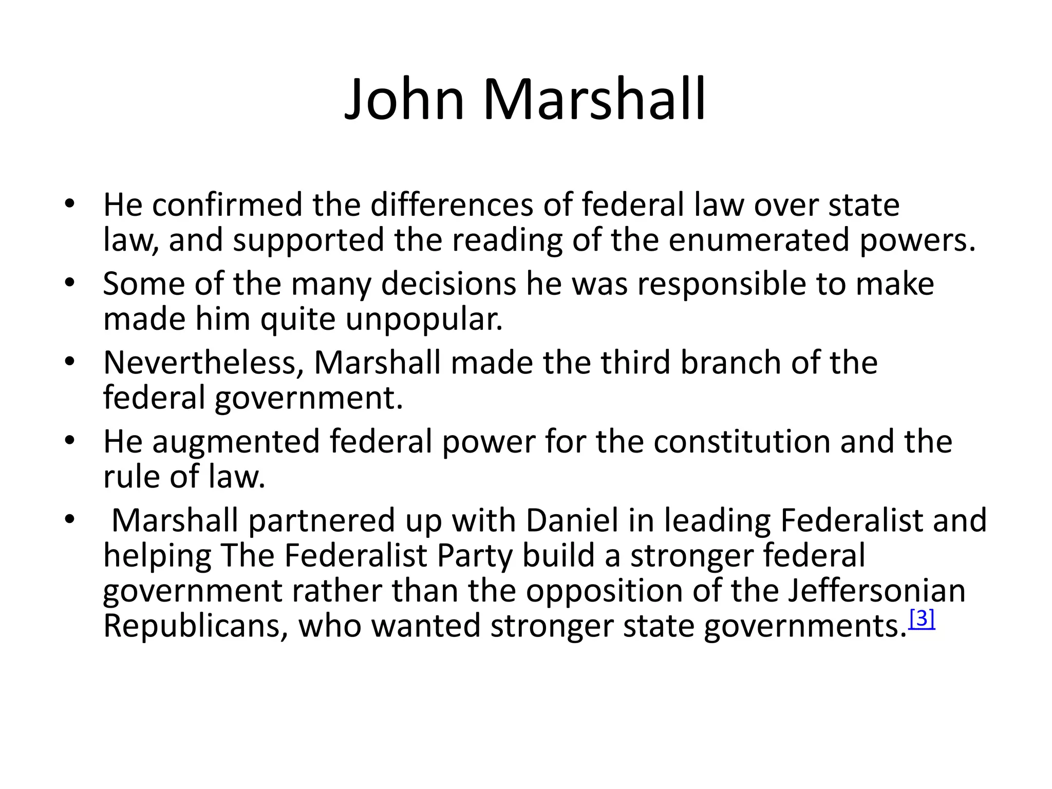 John marshall | PPTX