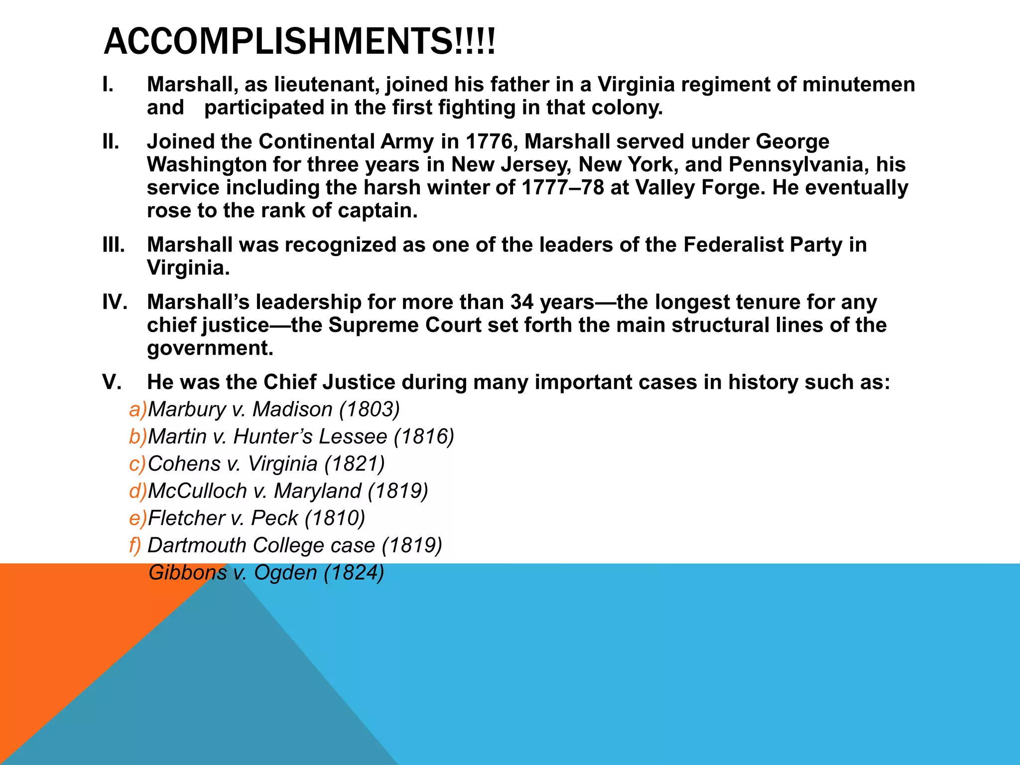 John marshall | PPTX