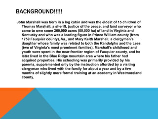 John marshall | PPTX
