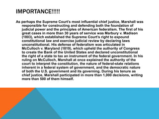 John marshall | PPTX