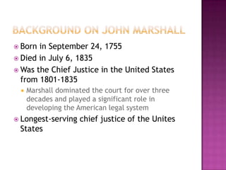 John marshall powerpoint | PPT