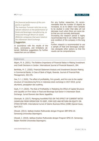 John Mathiang, Kartika Susilowati Manufacturing companies Bank and Policy 3 2022 5.pdf