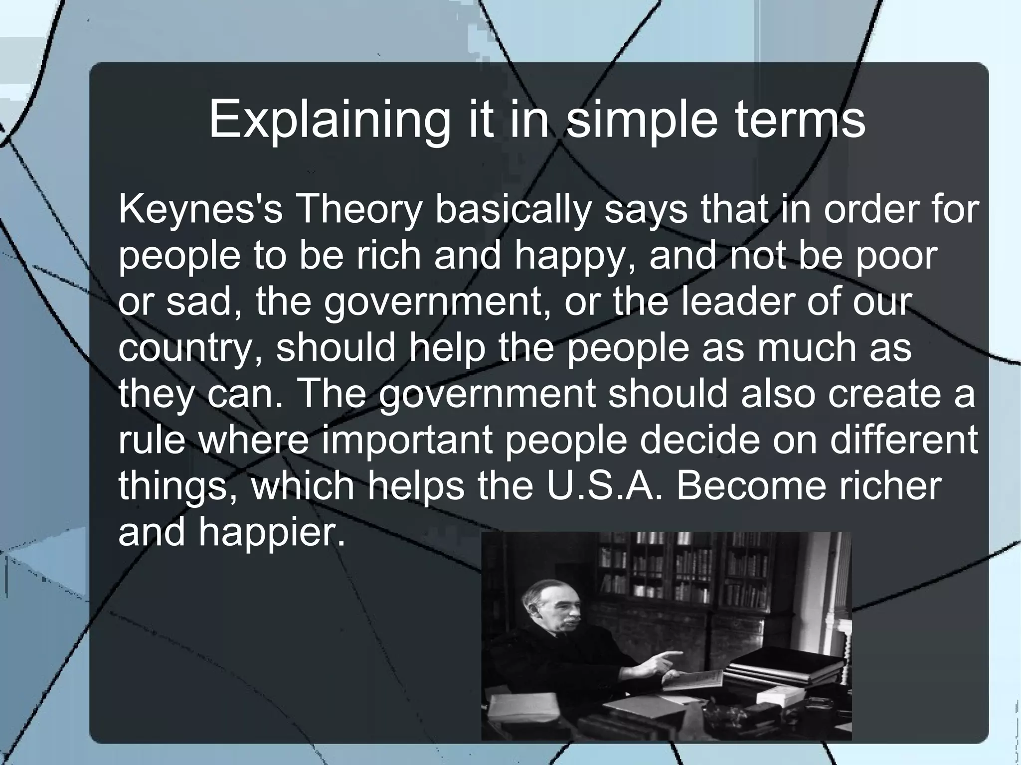 John maynard keyes project | ODP