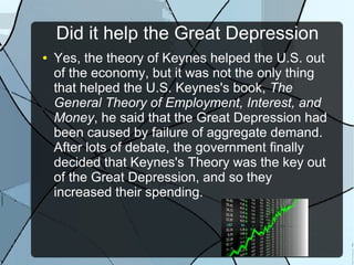 John maynard keyes project | ODP