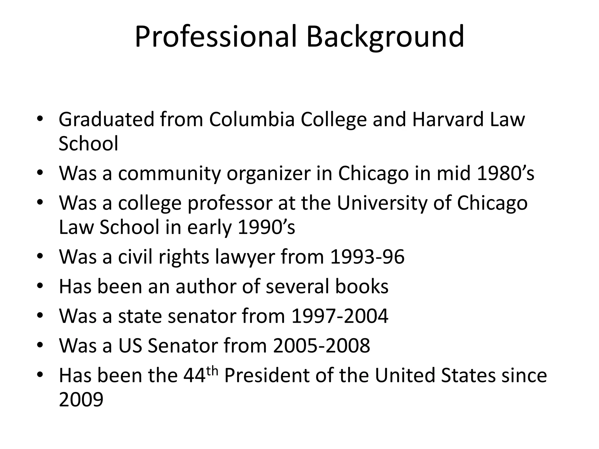 President Obama's Accomplishments | PPTX