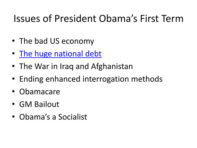 President Obama's Accomplishments | PPTX | Elections | Politics