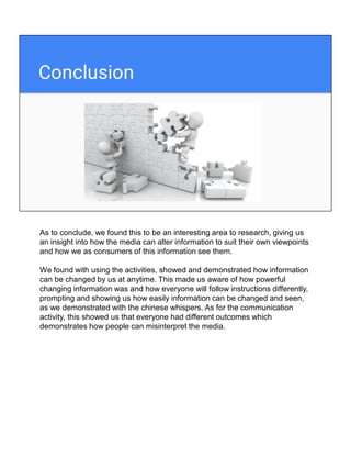Media Interpretation | PDF