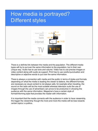 Media Interpretation | PDF