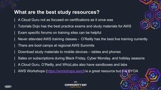John Merline AWS Certification FAQ.pptx