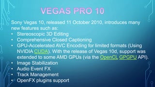 Sony Vegas Pro | PPTX