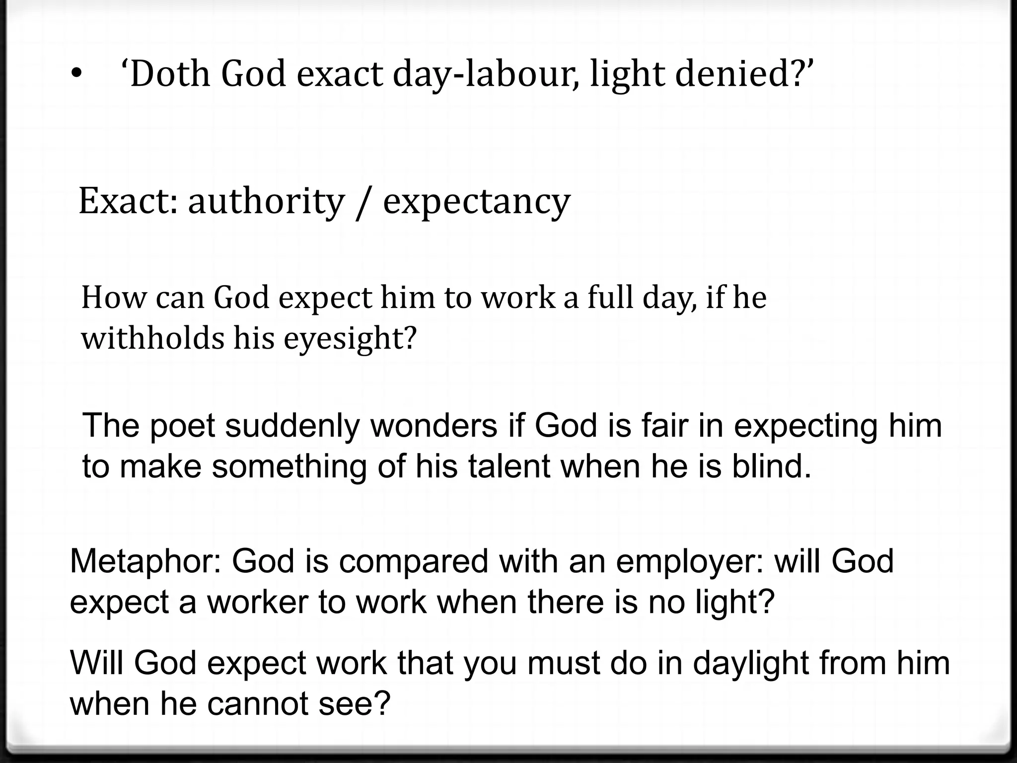 John milton,on his blindness | PPTX