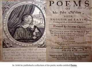 John milton | PPTX