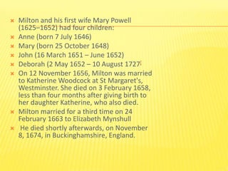 John milton | PPTX
