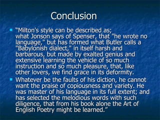 John milton 1608 1674 | PPT