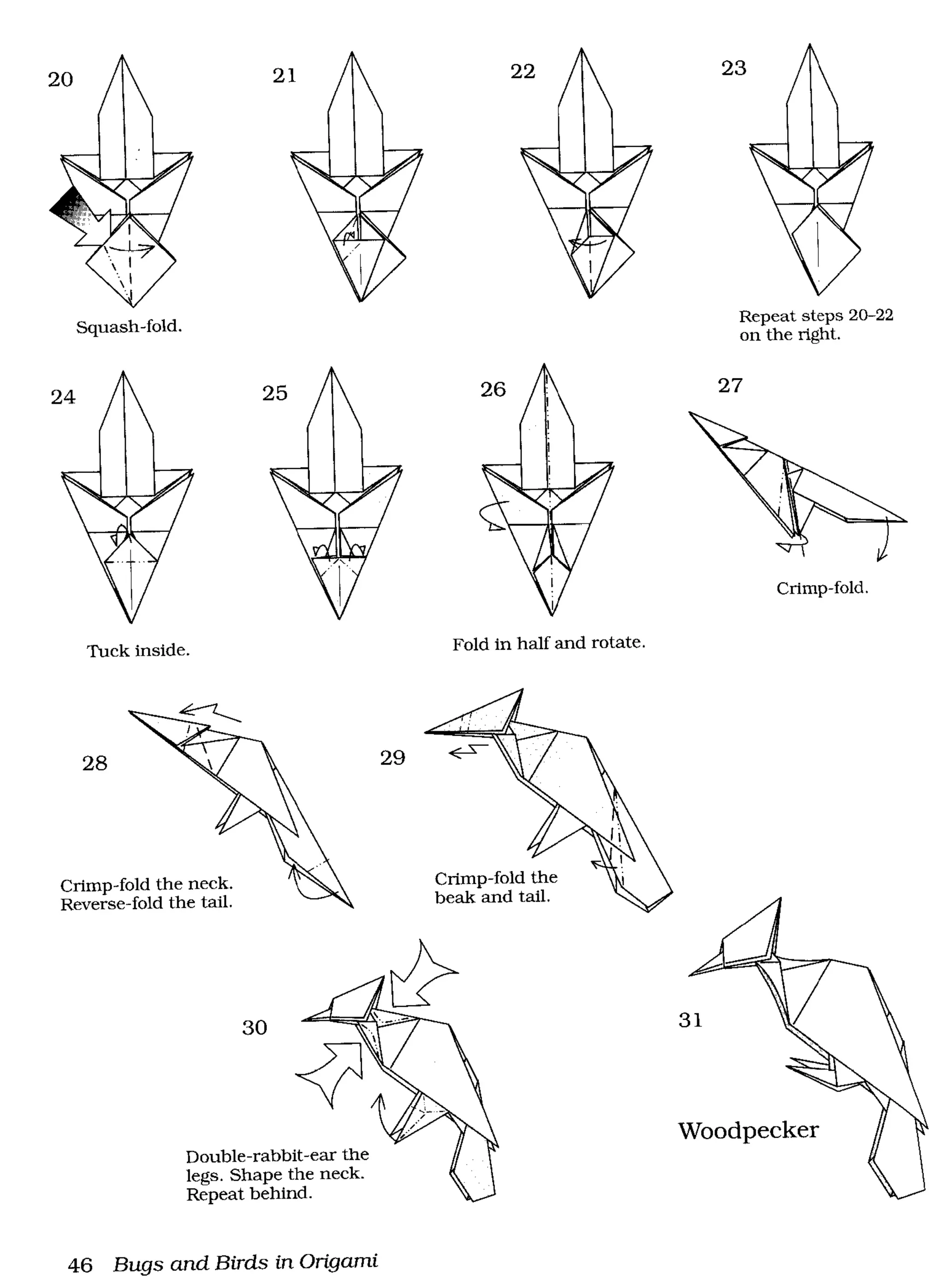 John montroll bugs and birds in origami | PDF
