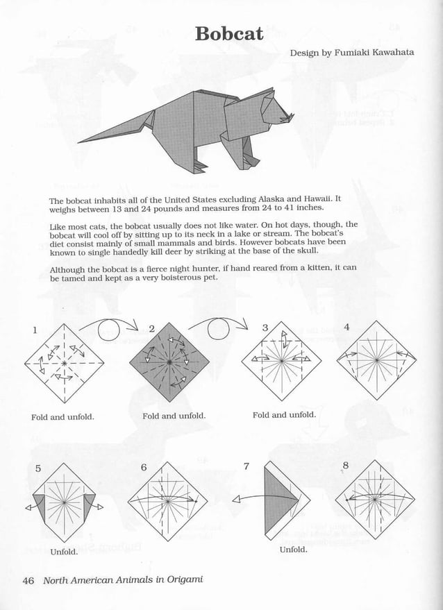 John montroll north american animals in origami | PDF
