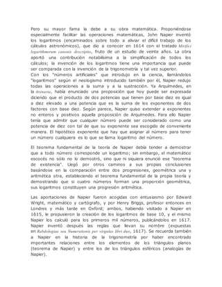 John napier o neper | DOCX