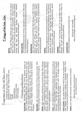 John ndugu githinji final | PDF