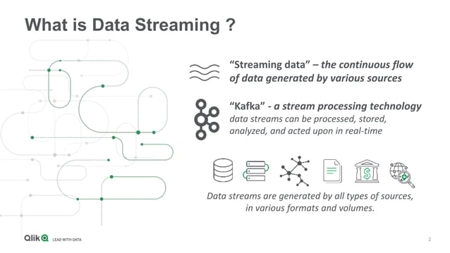 Keeping Analytics Data Fresh in a Streaming Architecture | John Neal, Qlik | PPTX | Databases ...
