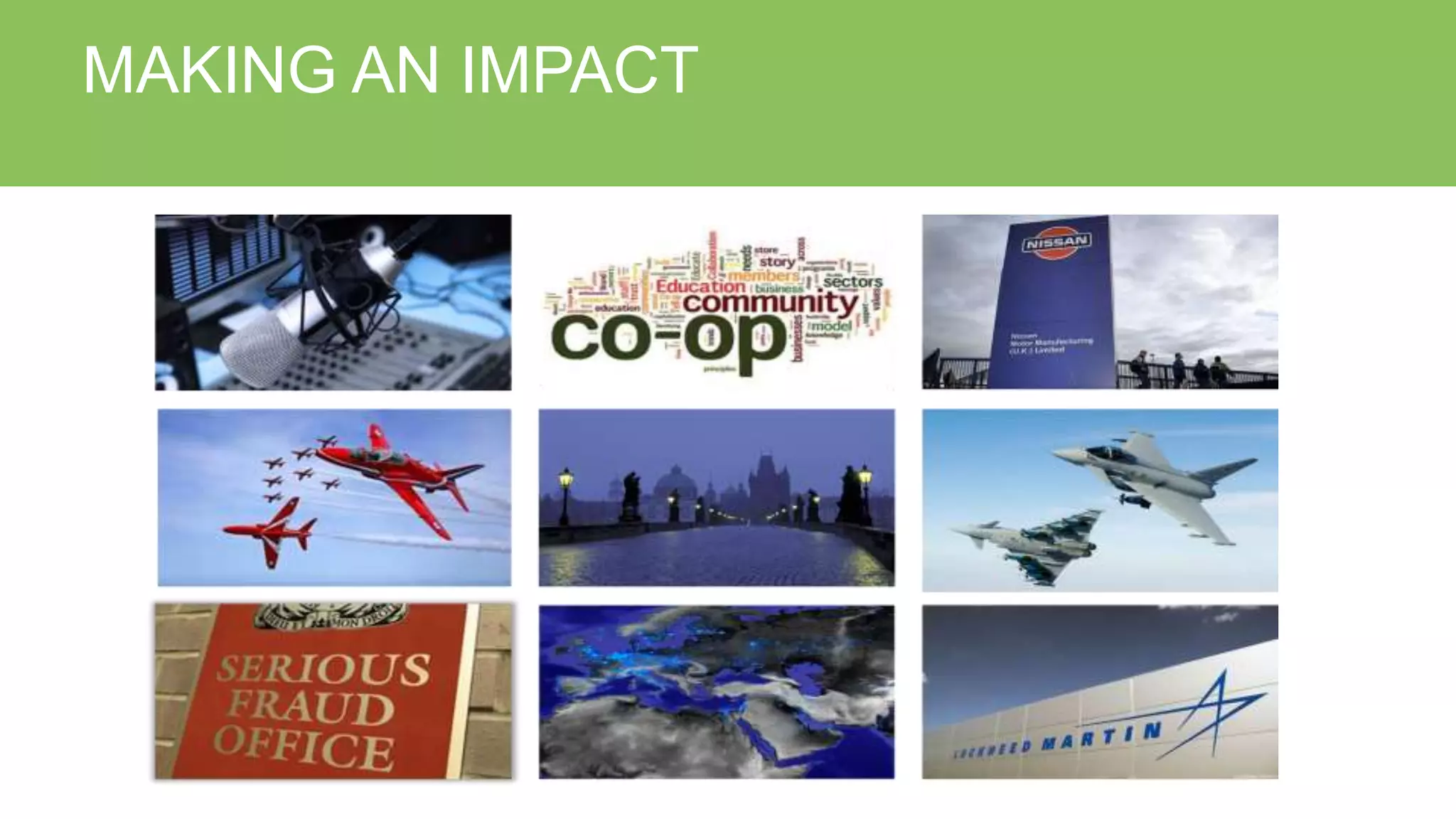 John Neilson Lockheed Martin, building bridges. #makinganimpact15 | PPT