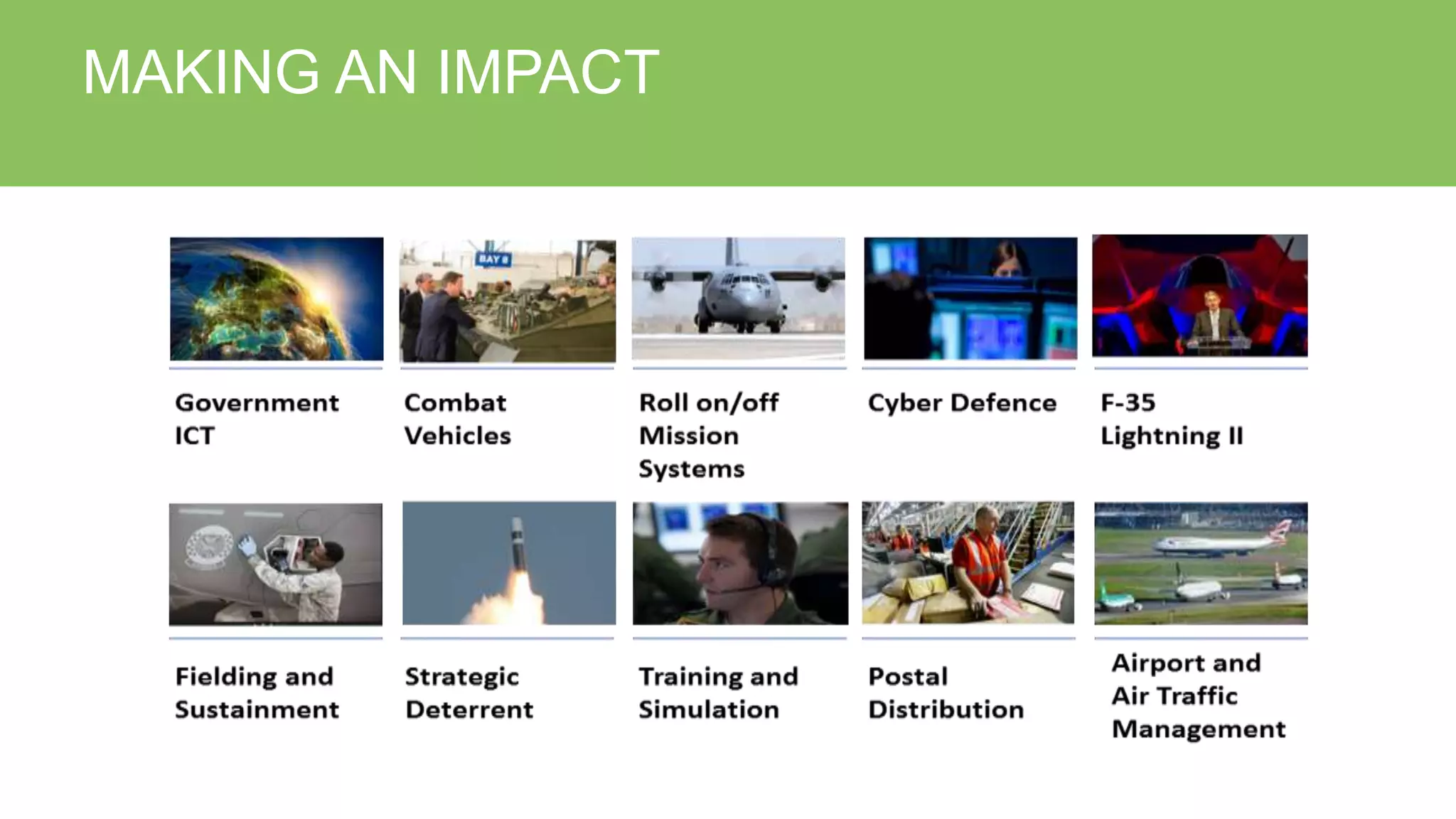 John Neilson Lockheed Martin, building bridges. #makinganimpact15 | PPT