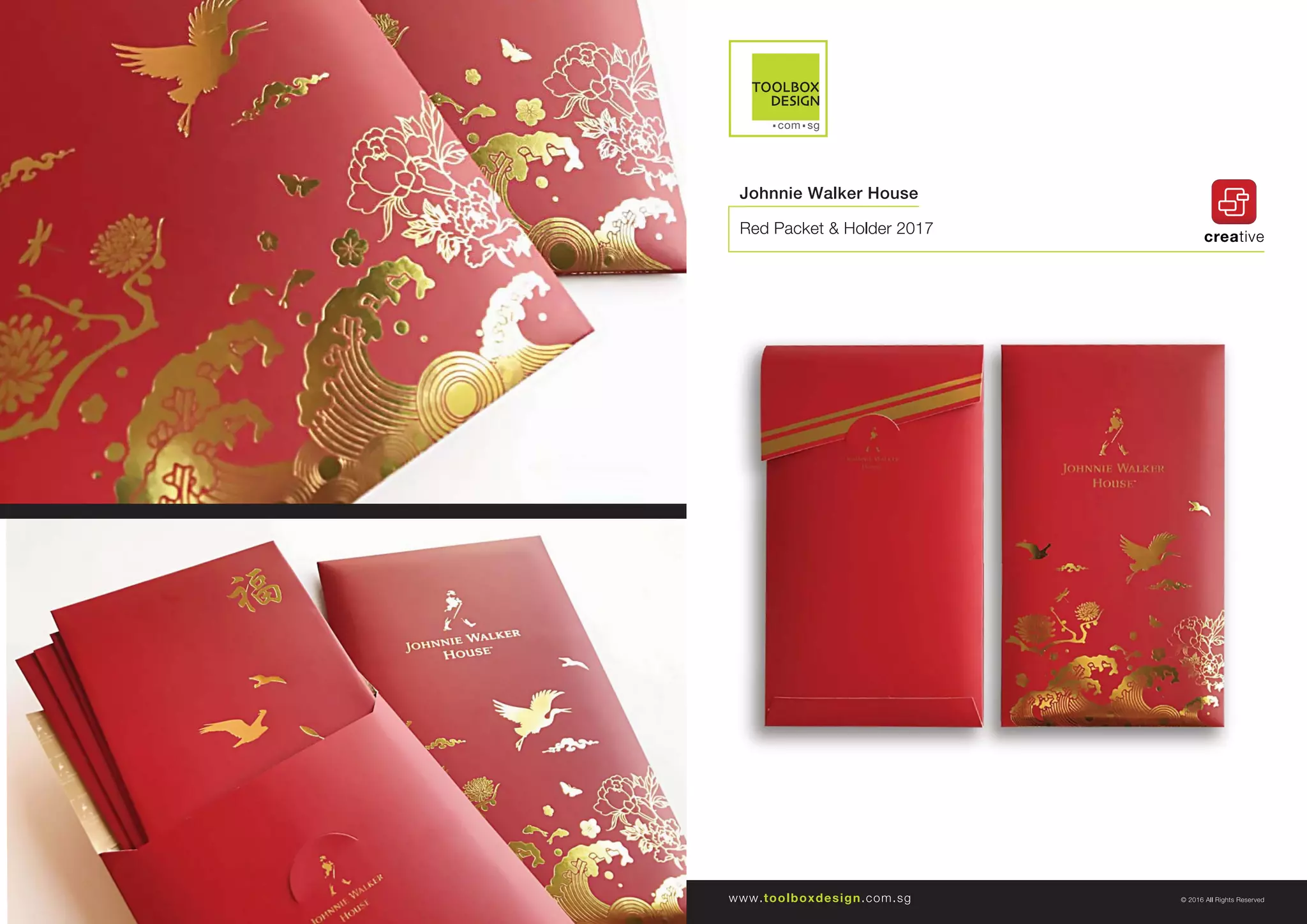 RED PACKETS AND PACKAGING SLEEVE FOR JOHNNIE WALKER | PPT