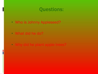 Johnny Appleseed | PPT