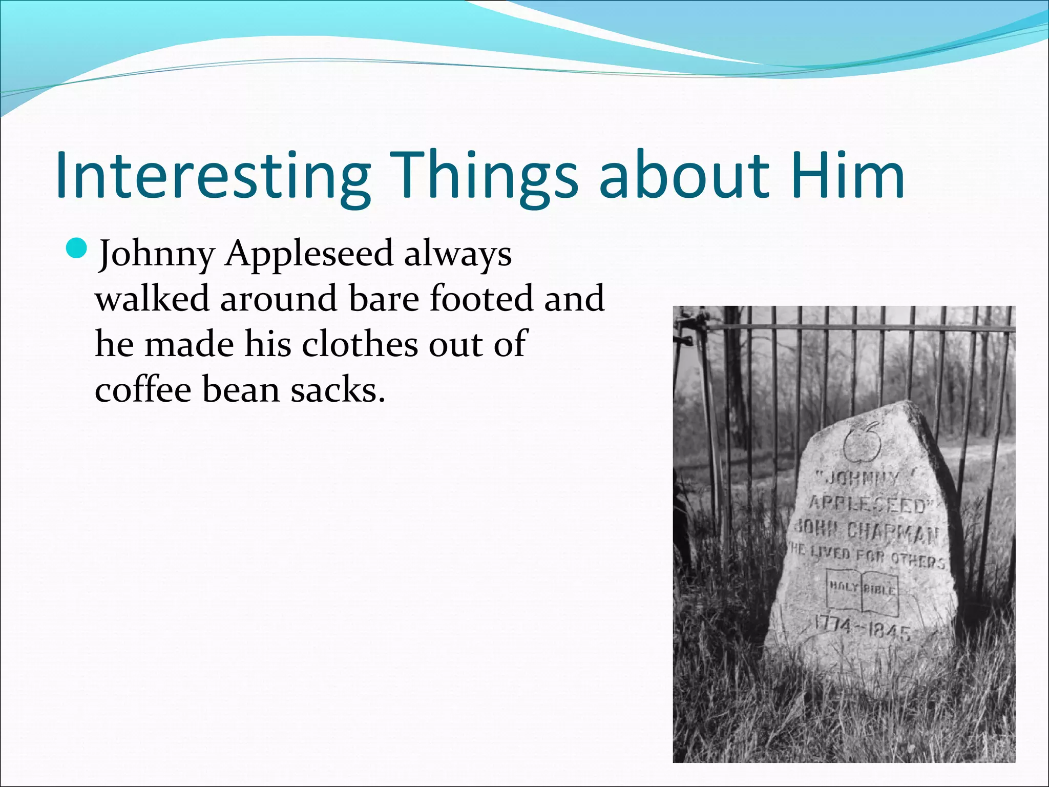 Johnny appleseed | PPT