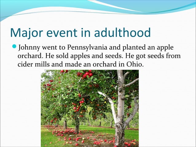 Johnny appleseed | PPT