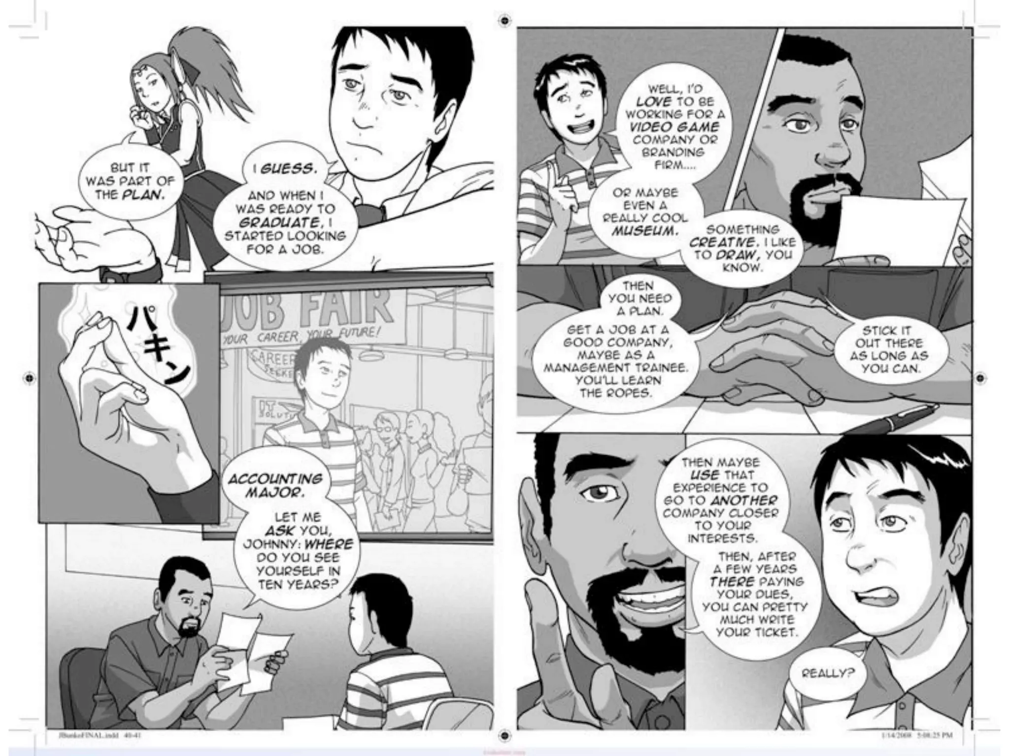 The Adventures of Johnny Bunko | KEY