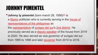 Johnny Pimentel.pptx | Politics