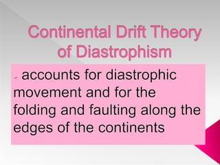 Diastrophism | PPTX