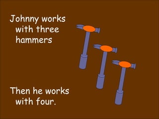 Preschool: Johnny Works With One Hammer | PPT