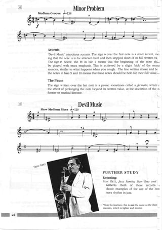 John o'neill the jazz method for tenor sax | PDF