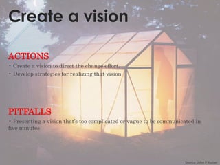 8 Steps for Transforming your Organization | PPTX