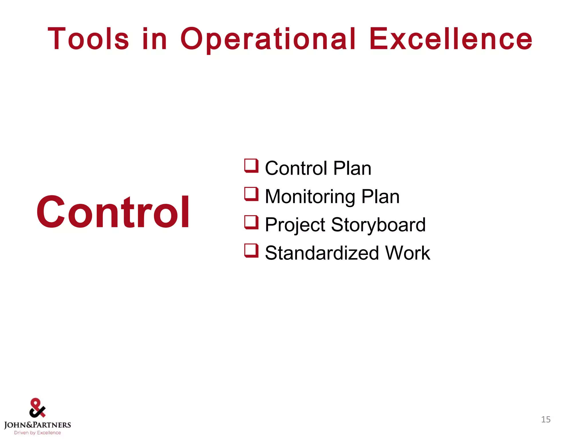 Operational Excellence Introduction - Optimize your business operating ... Operational Excellence Introduction - Optimize your business operating ...