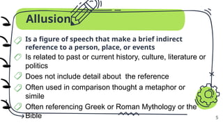 Figures of Speech (Creative Writing Subject) : Allusion | PPTX